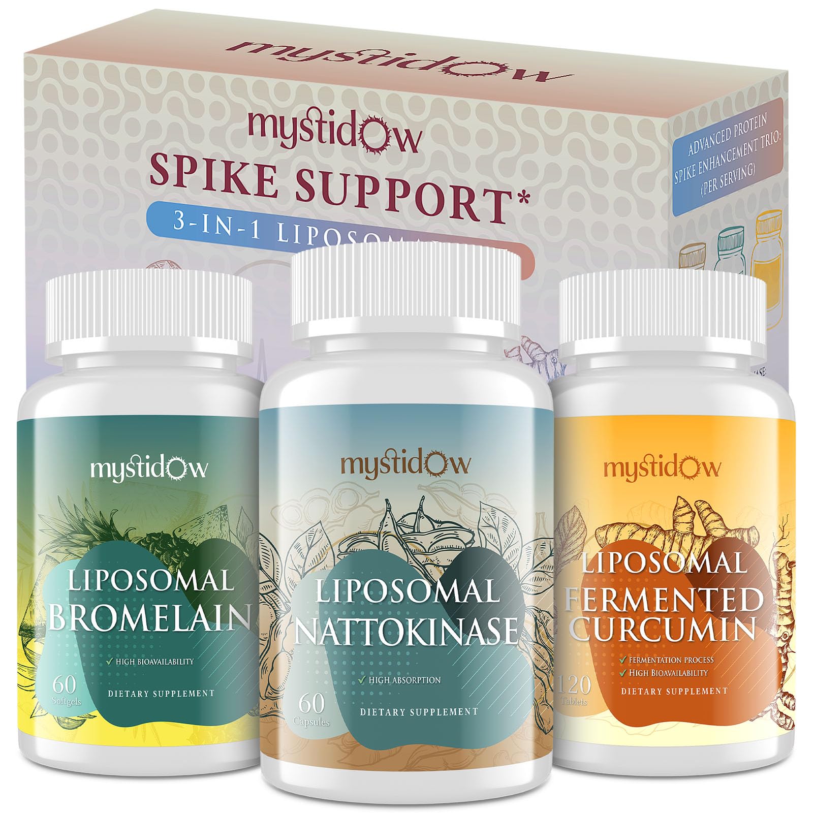 Spike Support Trio blended vitamins