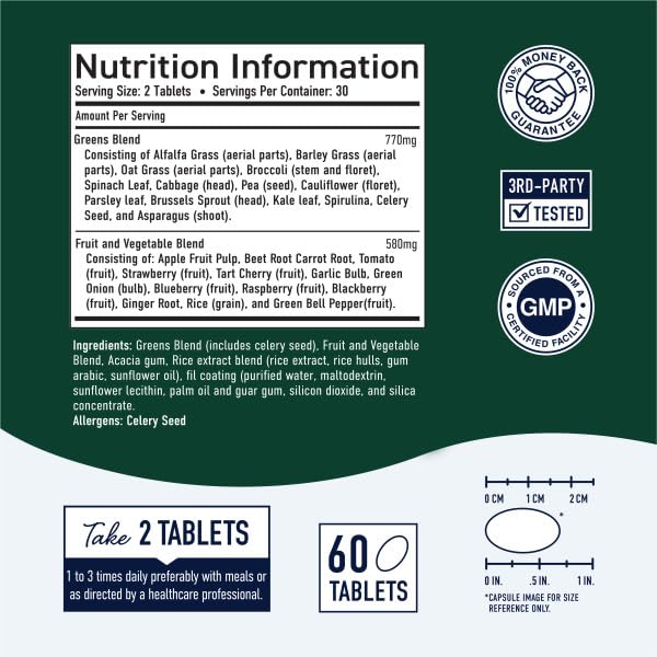 spinach and barley superfood blend