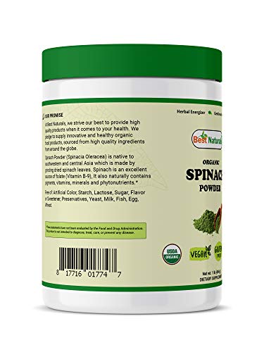 spinach powder for natural nutrition
