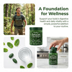Spirelia spirulina chlorella for vitality