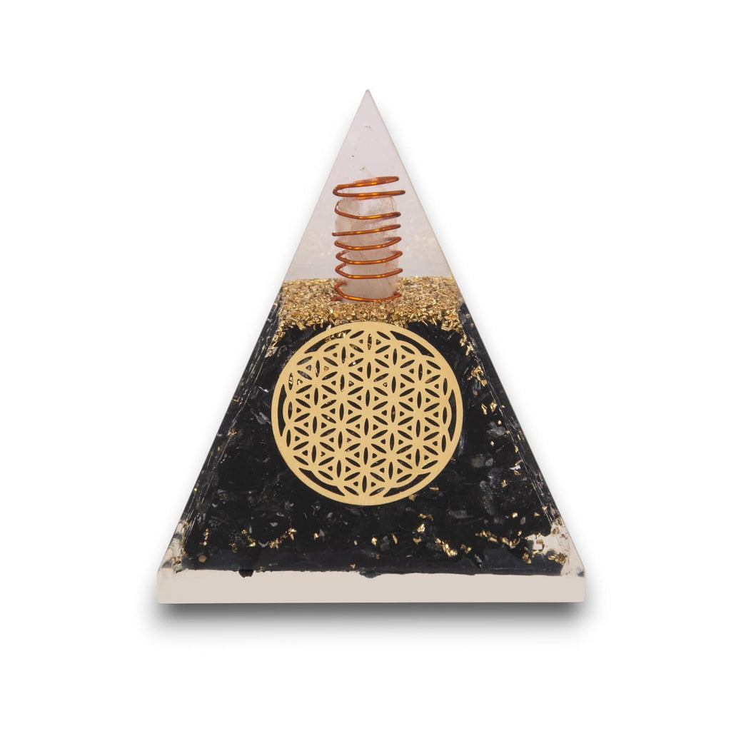 spiritual cleansing with orgonite pyramid