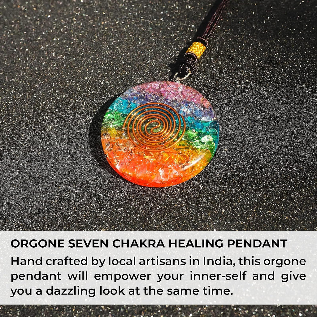 spiritual healing orgonite pendant