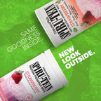 SPIRU-TEIN strawberry protein shake