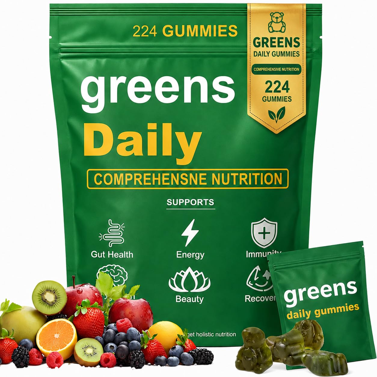 spirulina and chlorella digestive support
