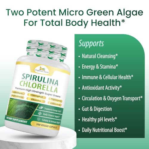 spirulina and chlorella for athletes