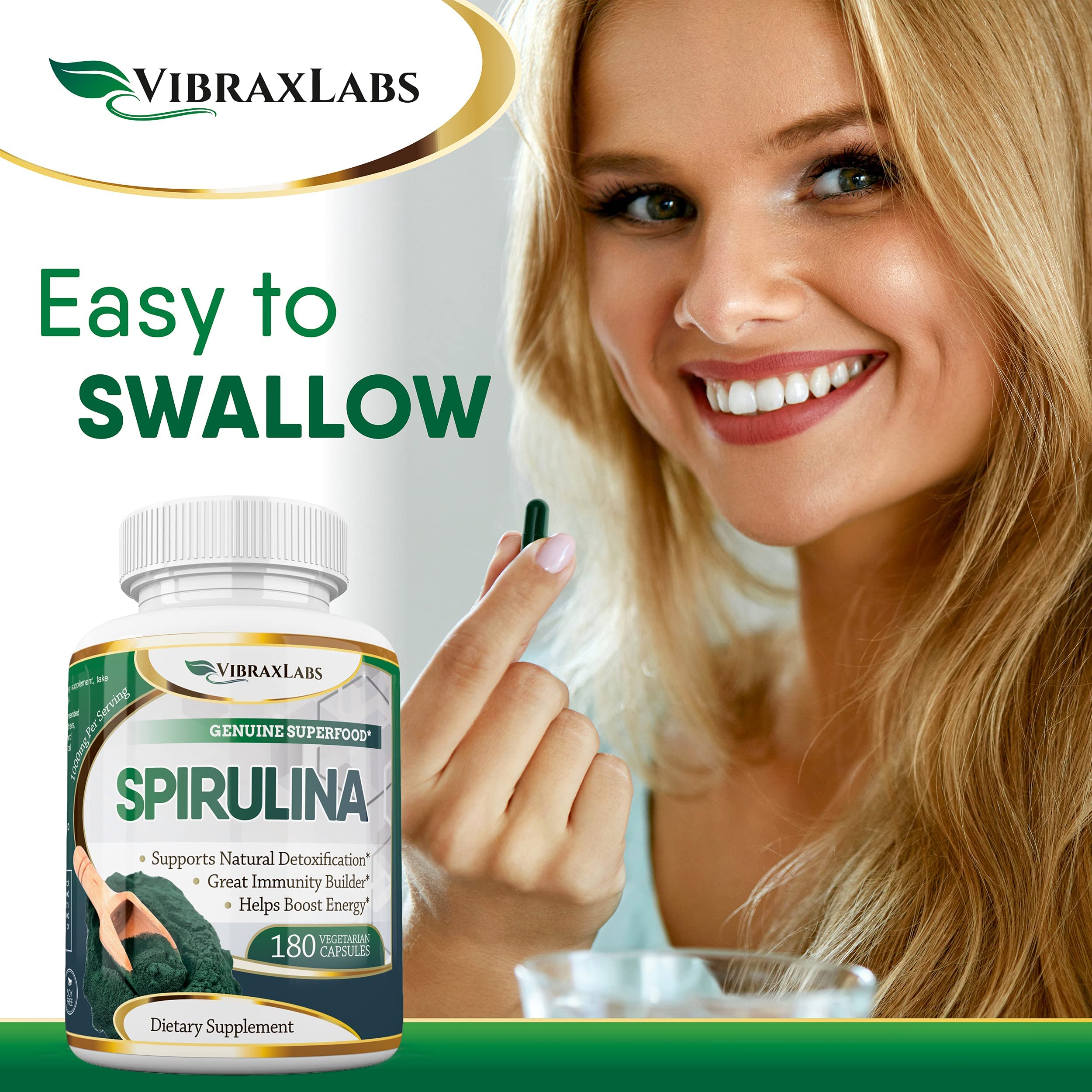 Spirulina and chlorella for detox