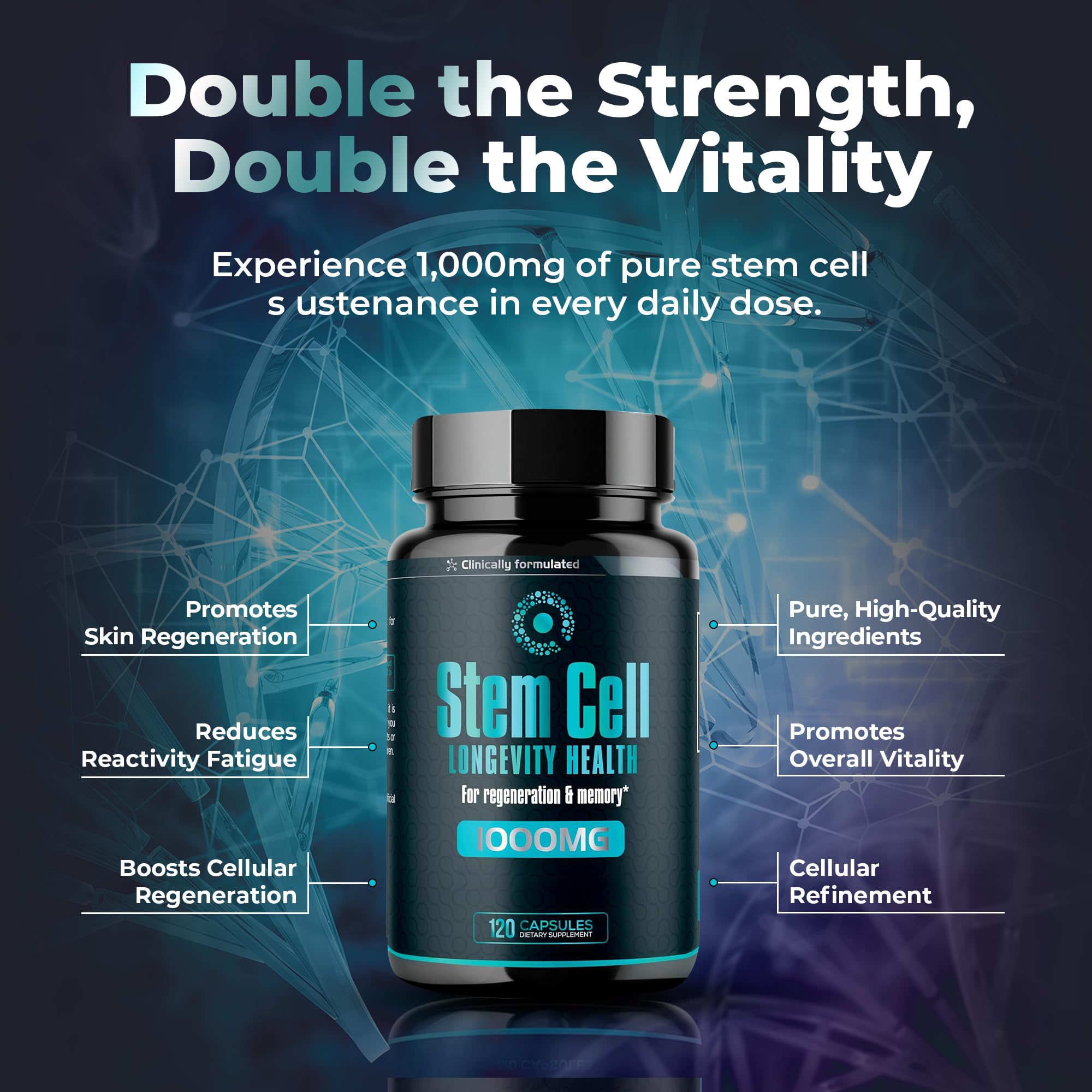 Spirulina and chlorella for longevity
