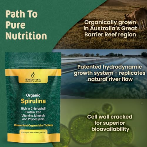 Spirulina and chlorella for vitality