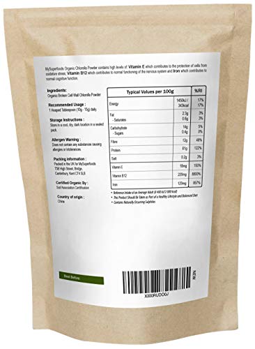 spirulina and chlorella superfood blend