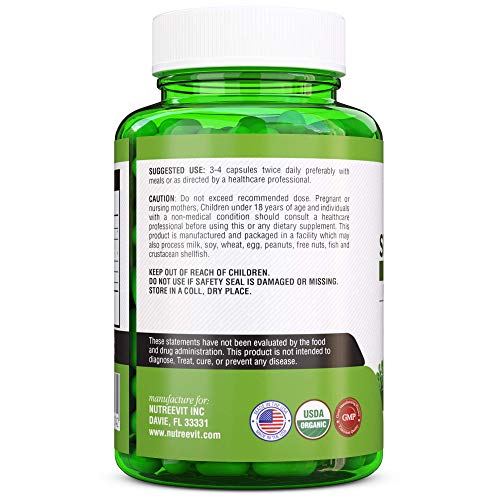 spirulina and chlorella supplement