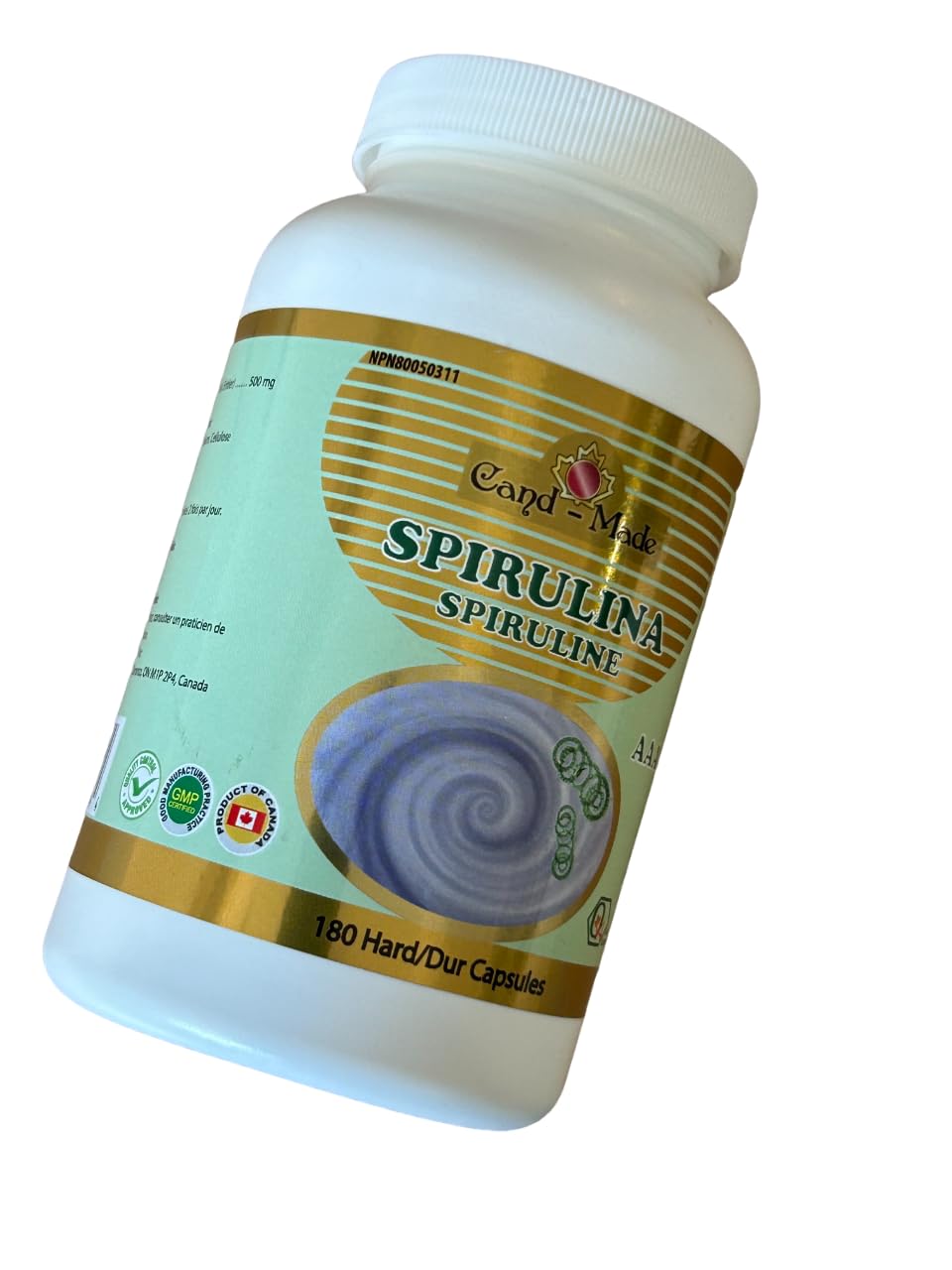 spirulina and chlorella tablets for vitality