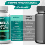 Spirulina and sea moss wellness benefits