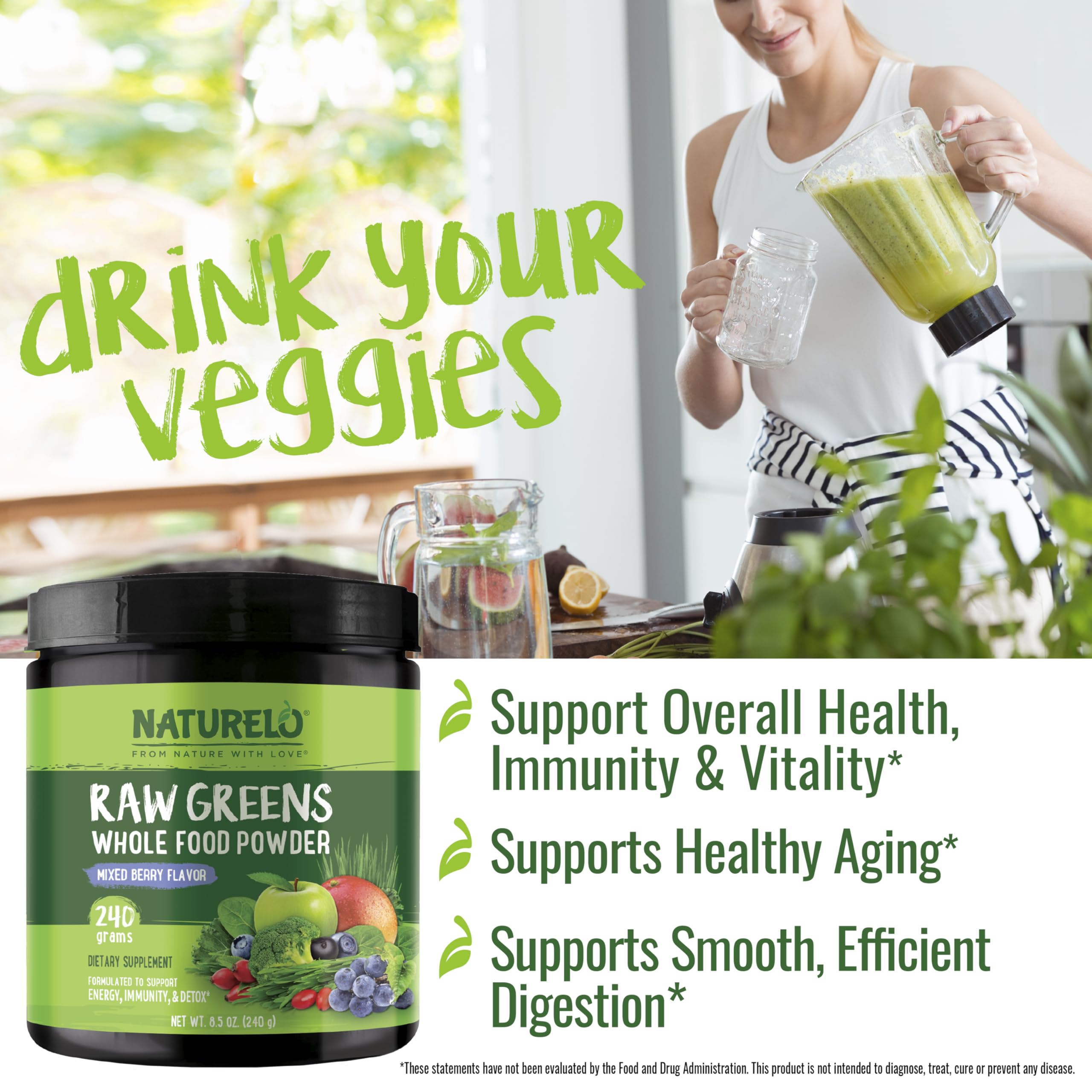 spirulina blend for enhanced energy