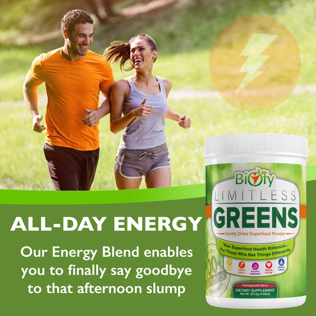 spirulina blend for natural energy