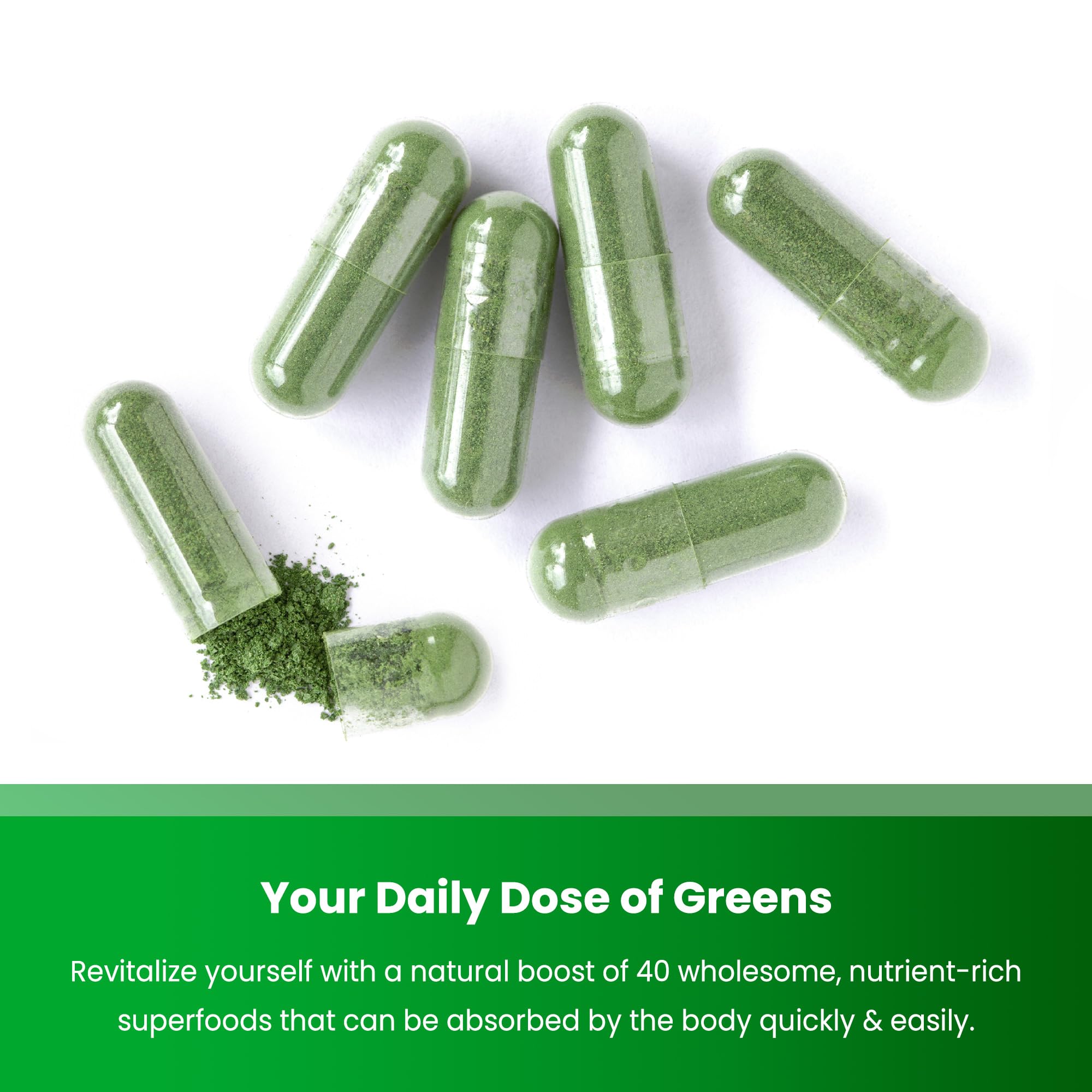 spirulina capsules for active lifestyle