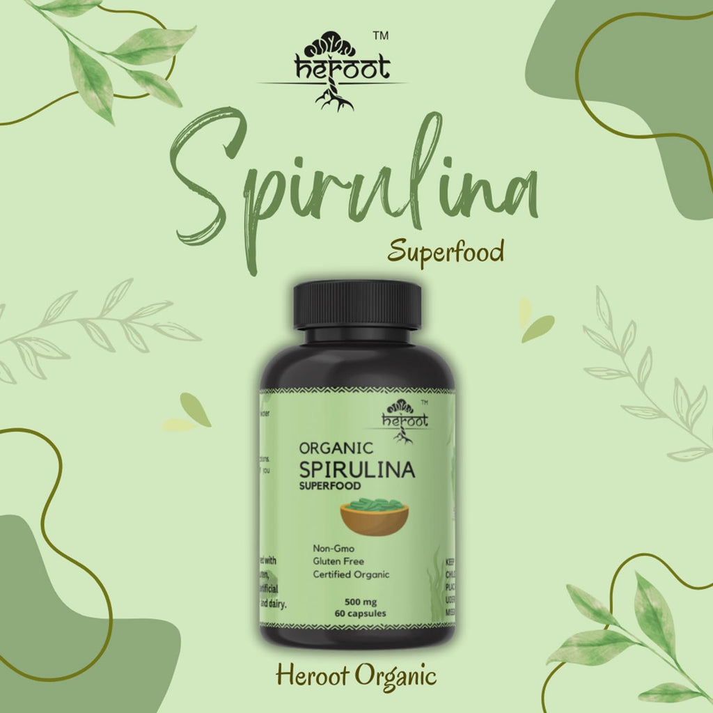 spirulina capsules for daily nutrition