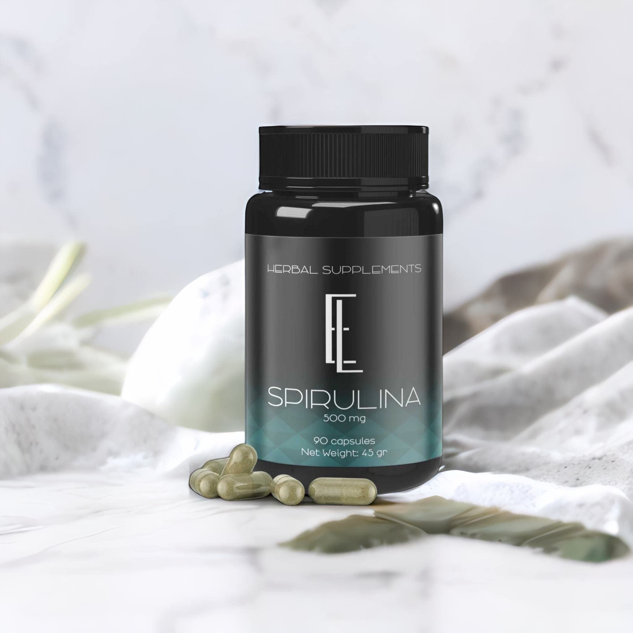 spirulina capsules for daily nutrition