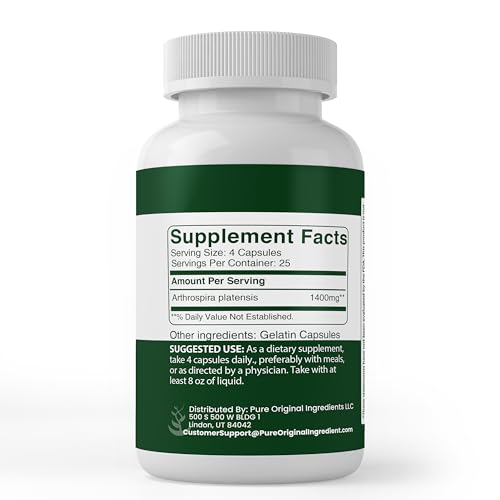 spirulina capsules for energy boost