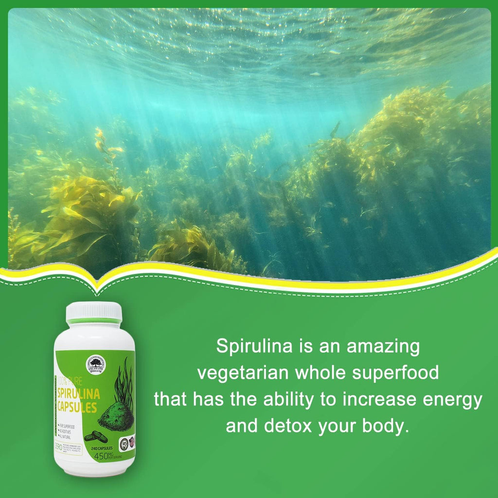 spirulina capsules for immune support