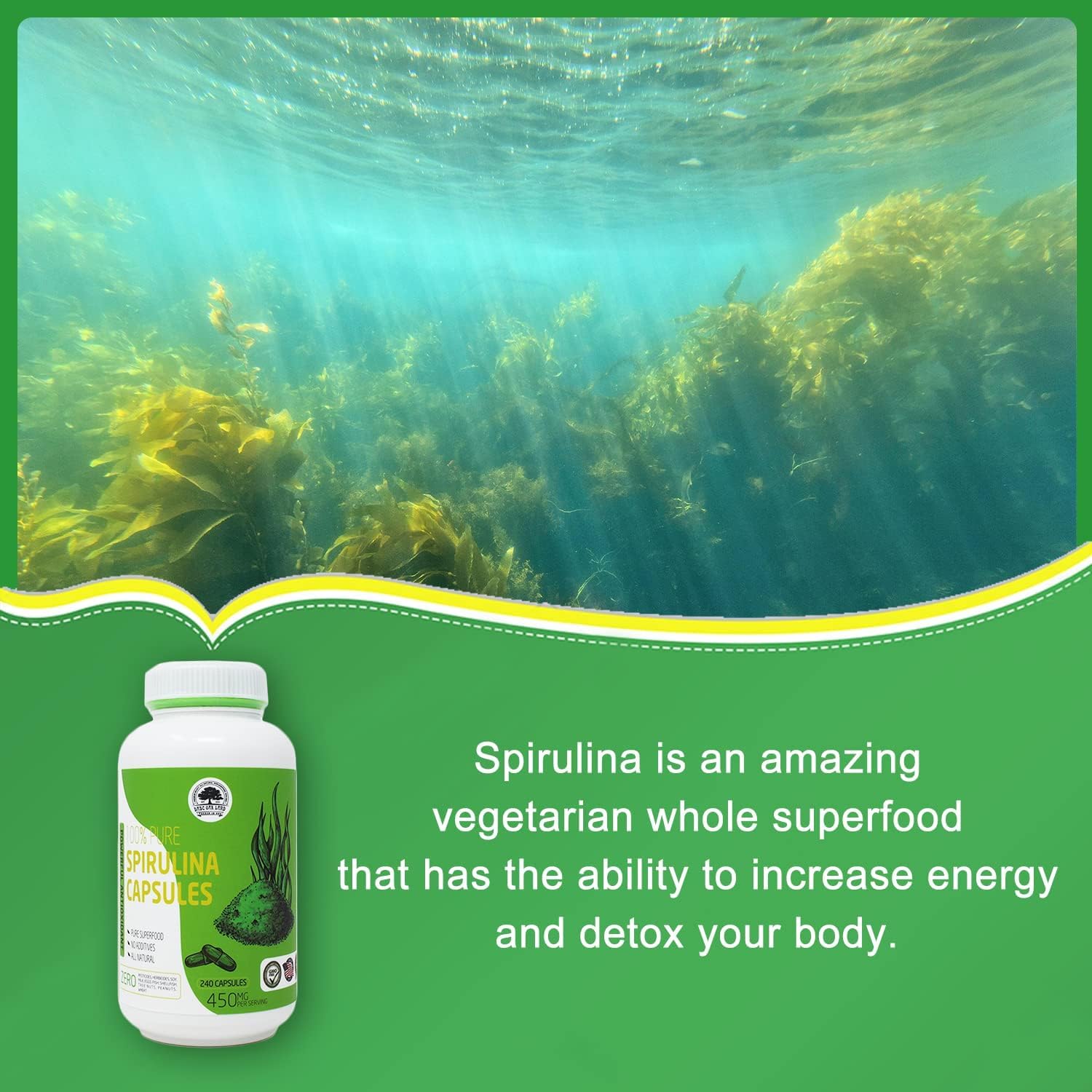 spirulina capsules for immune support