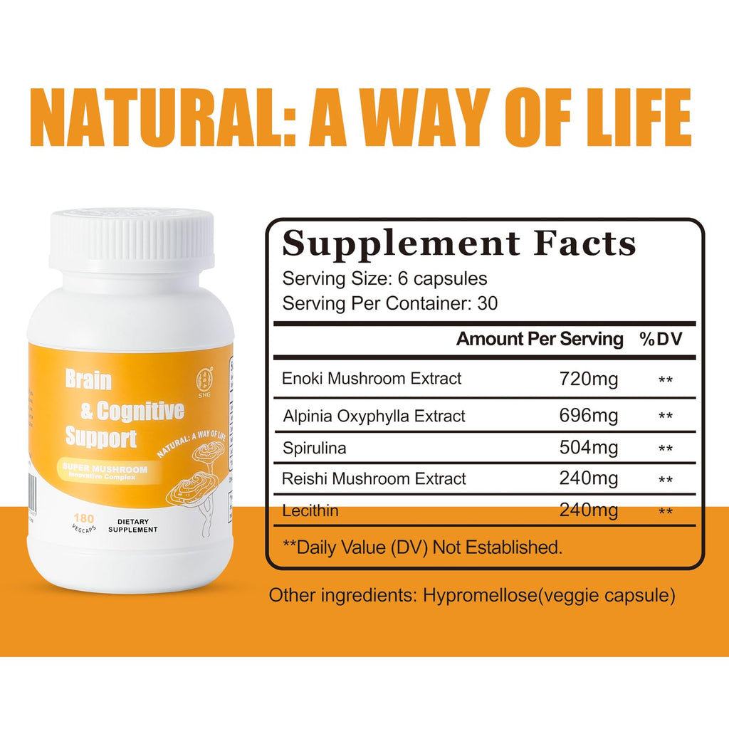 spirulina capsules for improved concentration