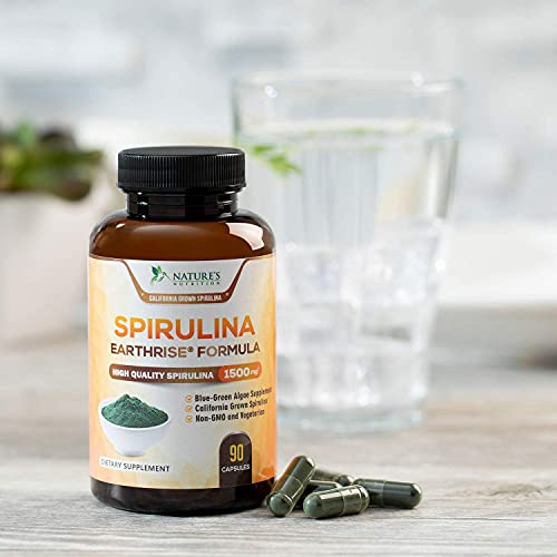 Spirulina capsules for mental clarity