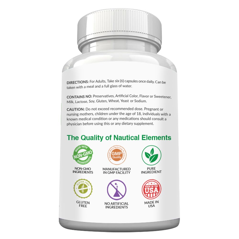 Spirulina capsules for plant-based protein
