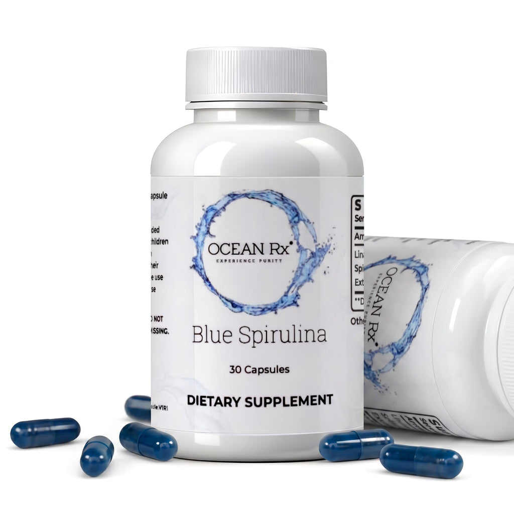 spirulina capsules for vegan nutrition