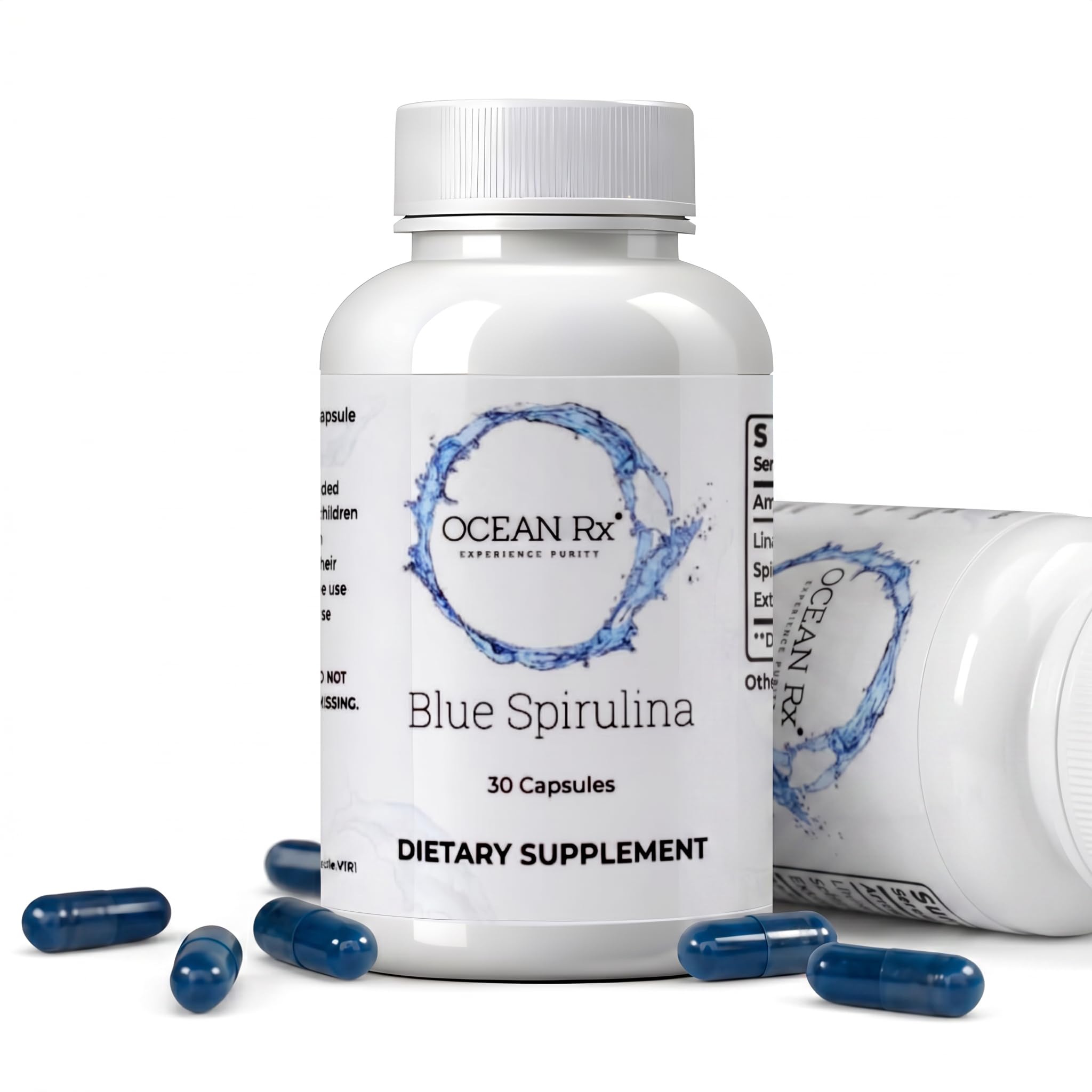spirulina capsules for vegan nutrition