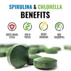 Spirulina Chlorella + CGF for daily wellness
