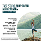 spirulina & chlorella for detox support