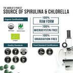 spirulina & chlorella for immune health