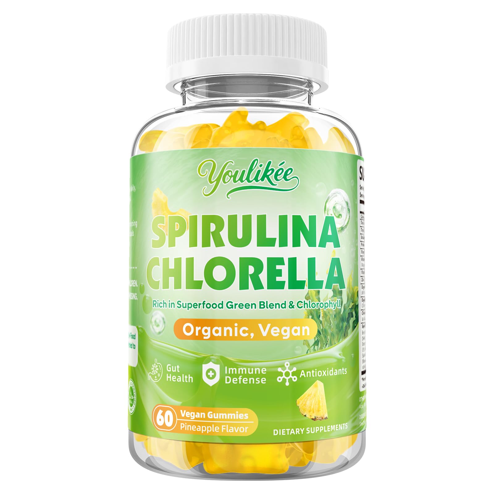 spirulina chlorella for immune support