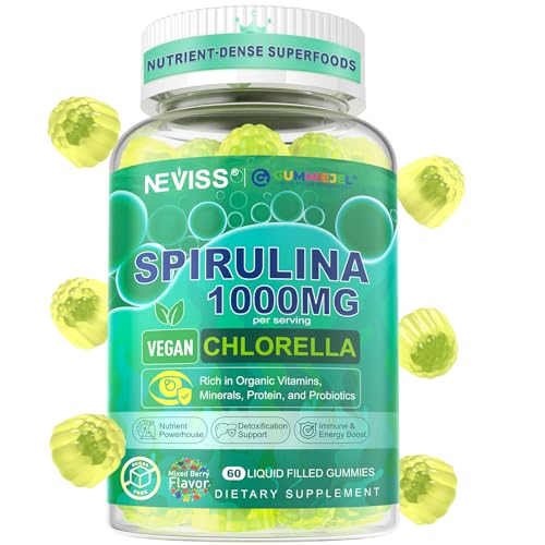 Spirulina Chlorella Gummies for energy