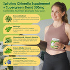 spirulina chlorella gummies for immune support
