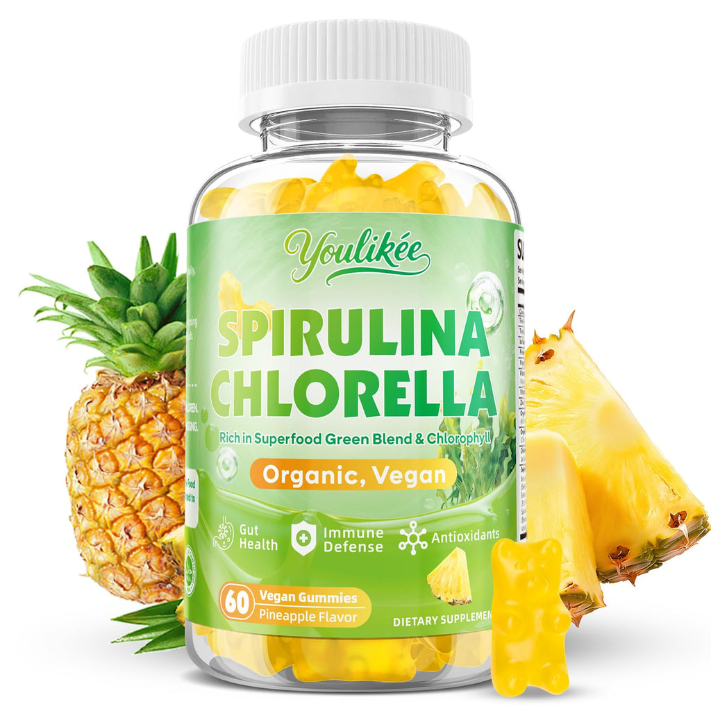 Spirulina Chlorella gummy multivitamin