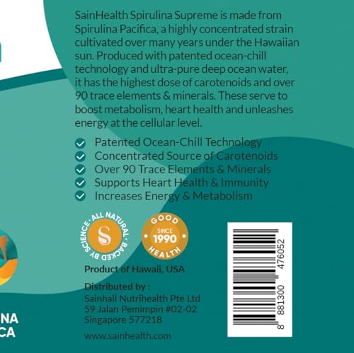 Spirulina complex for immune health