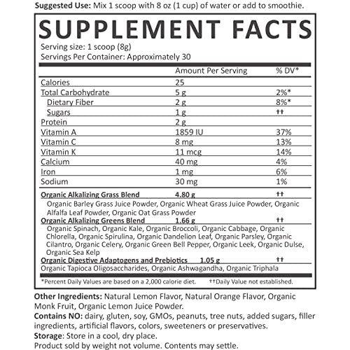Spirulina drink for daily nutrition