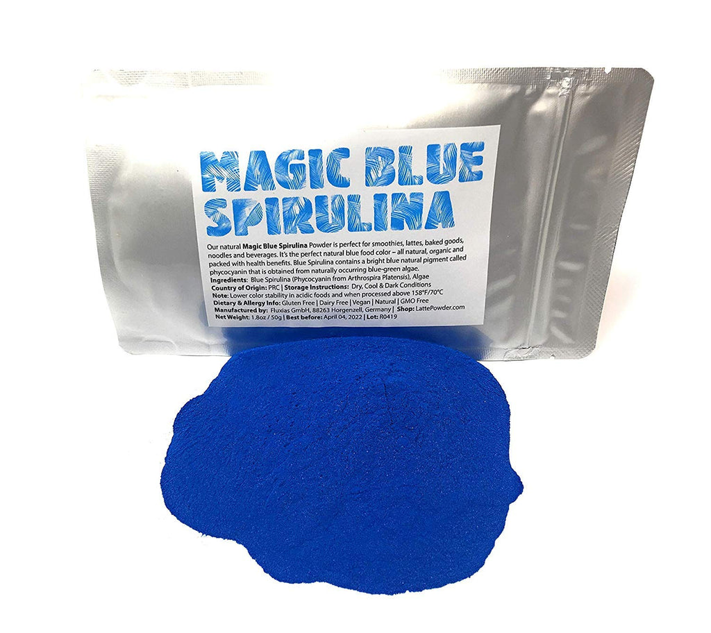 spirulina for enhancing food colour