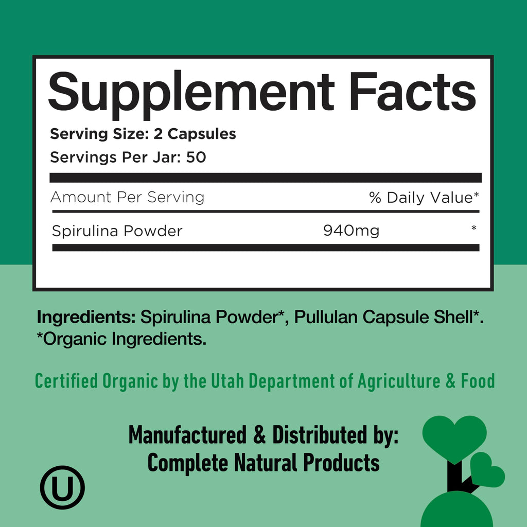 spirulina for healthy skin