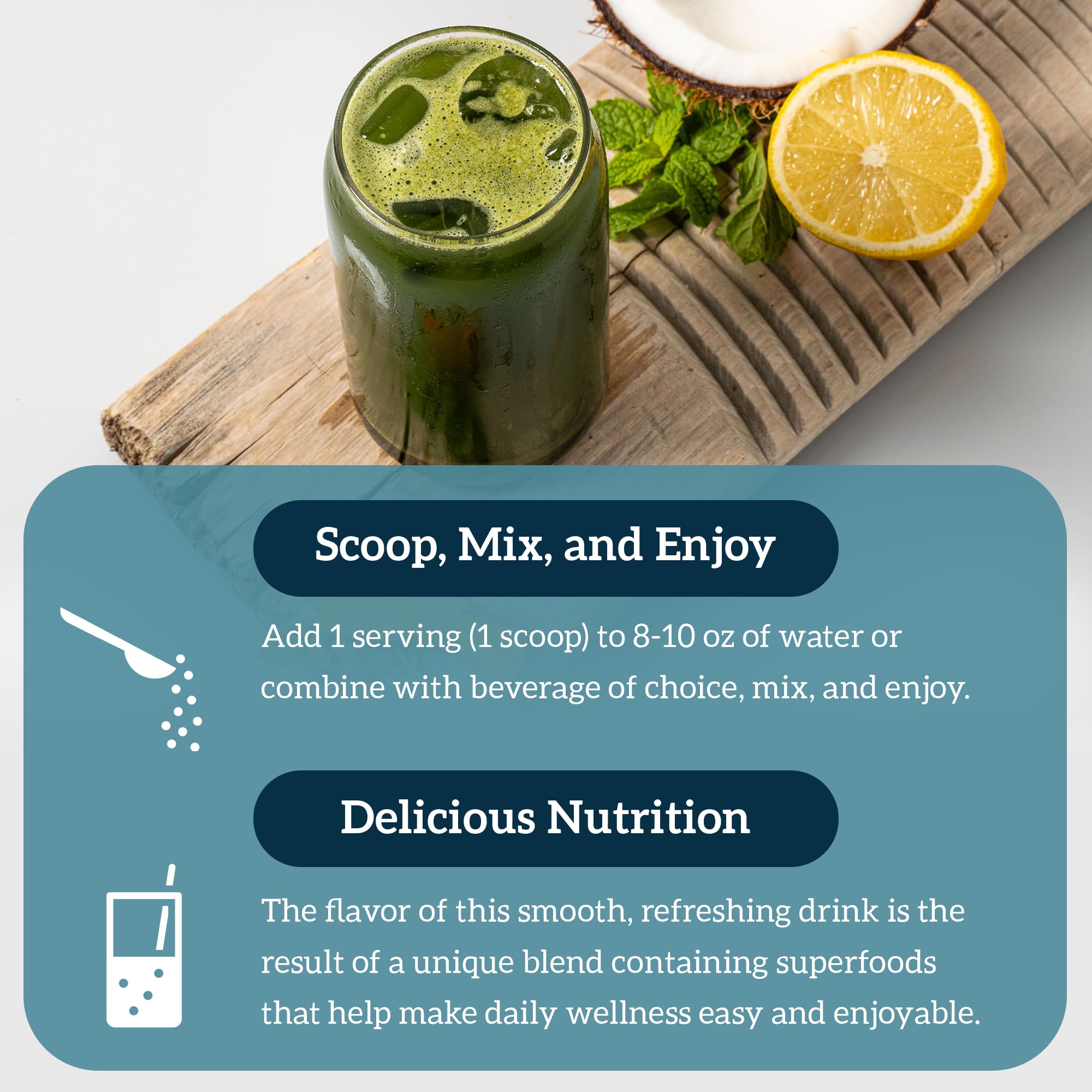 Spirulina for improved digestion