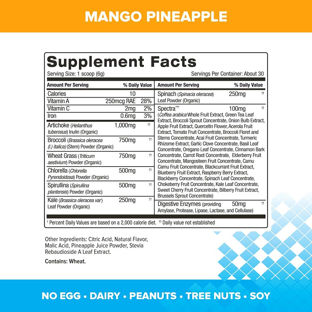 Spirulina for improved immune support