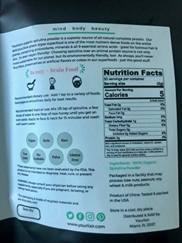 spirulina for overall health benefits
