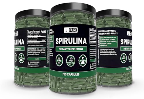 spirulina for vegan protein source