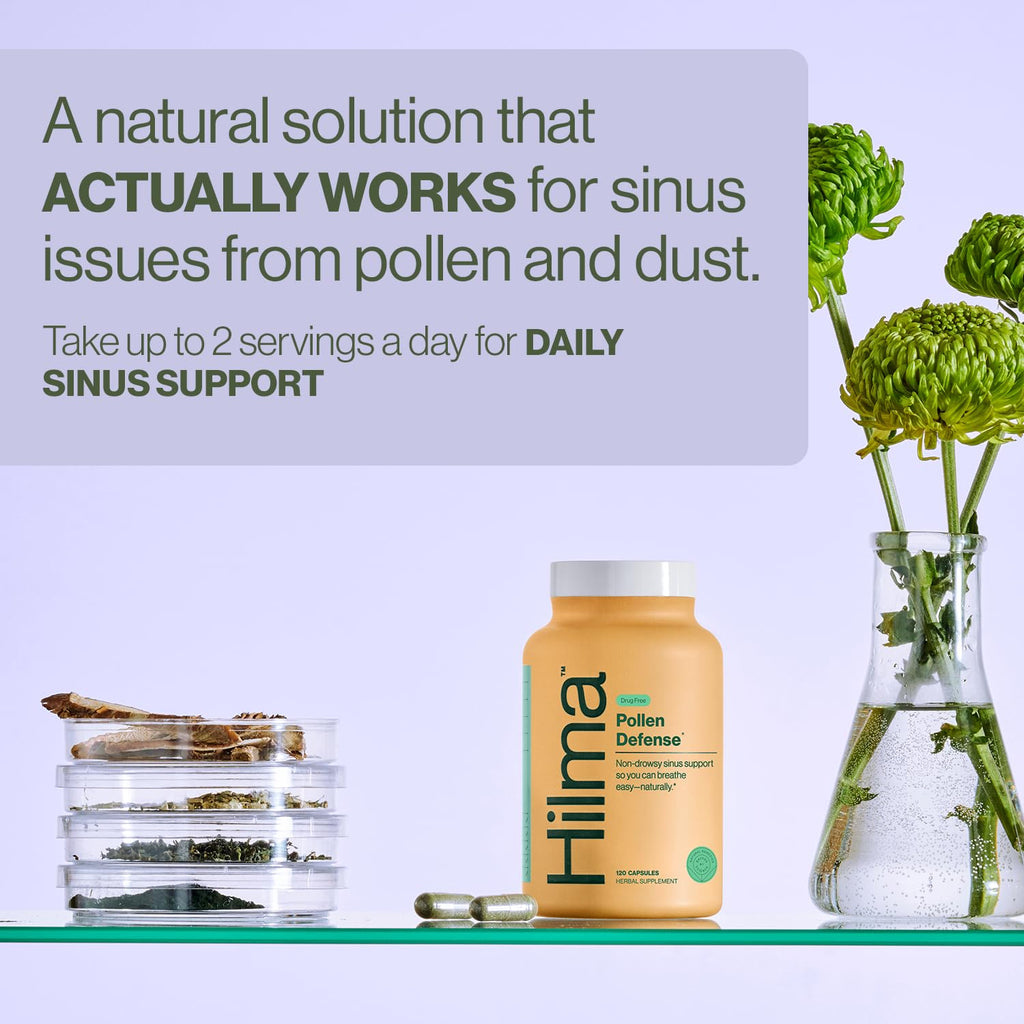 spirulina infused sinus medicine capsules