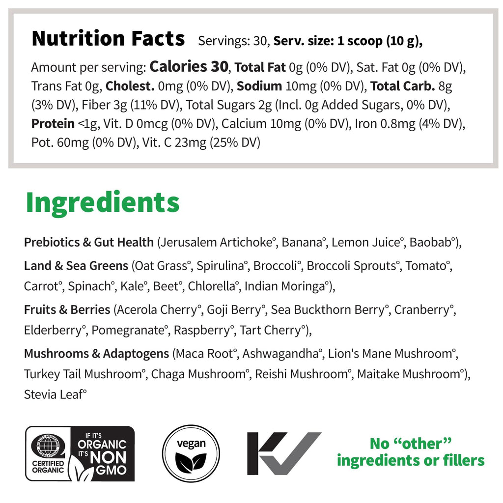 spirulina infused vegetable juice