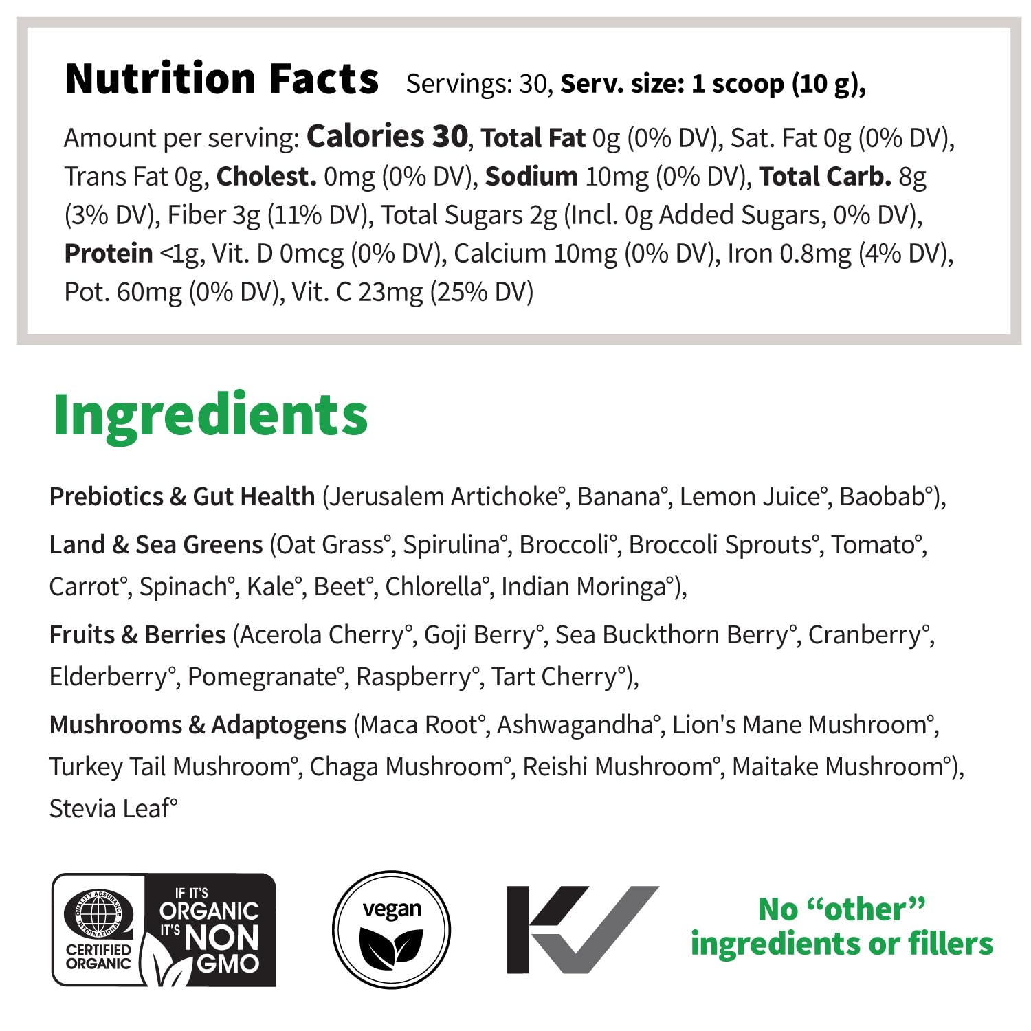 spirulina infused vegetable juice