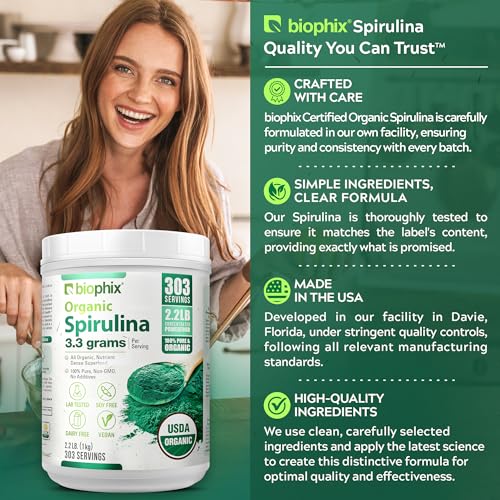 spirulina powder for athletes and fitness