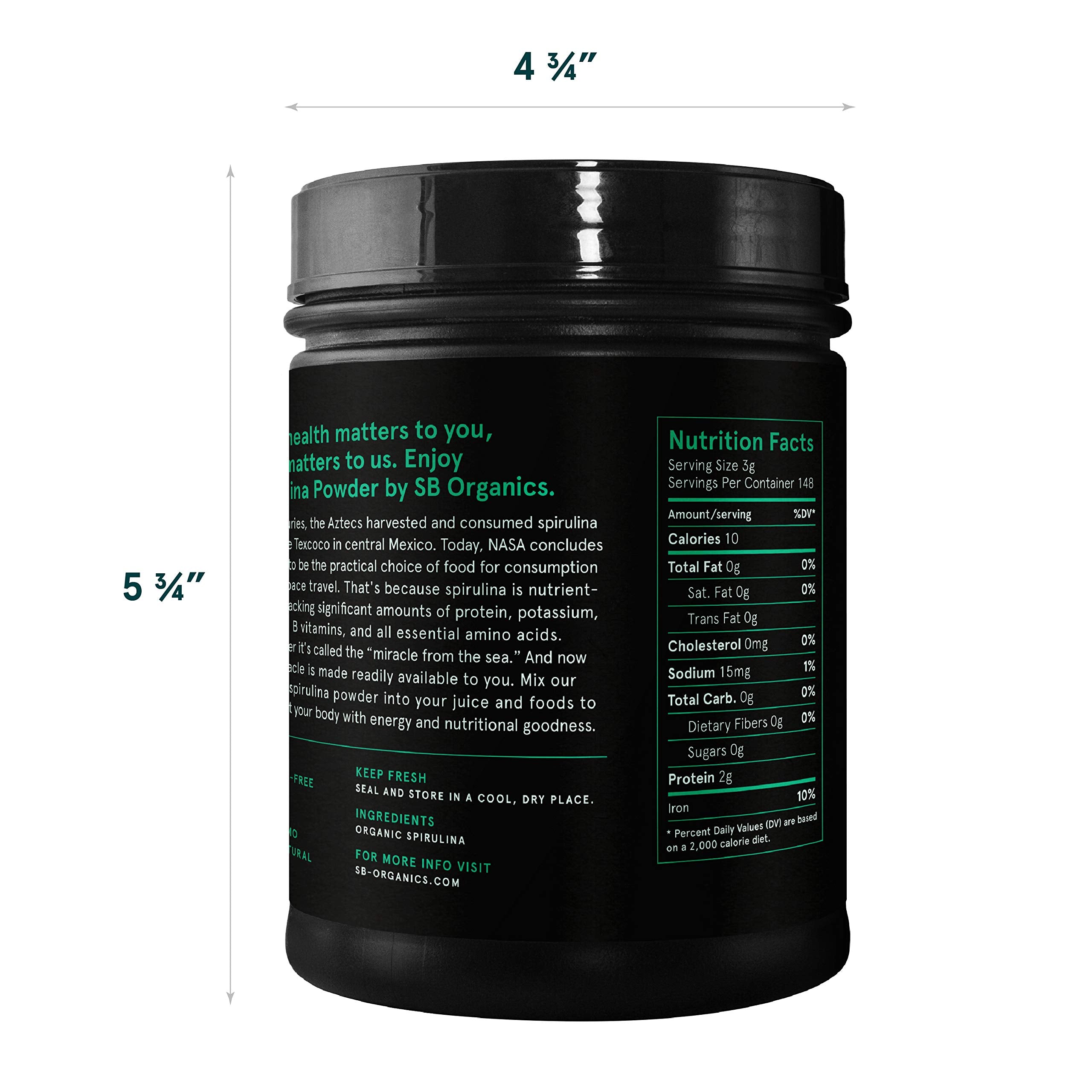spirulina powder for daily vitality