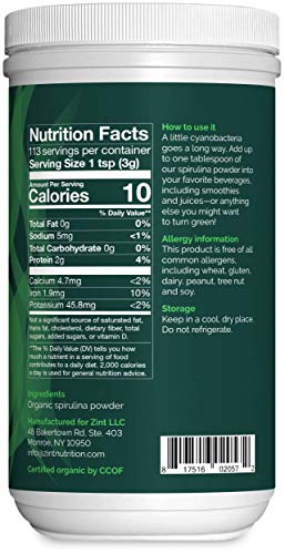 spirulina powder for detox and cleansing